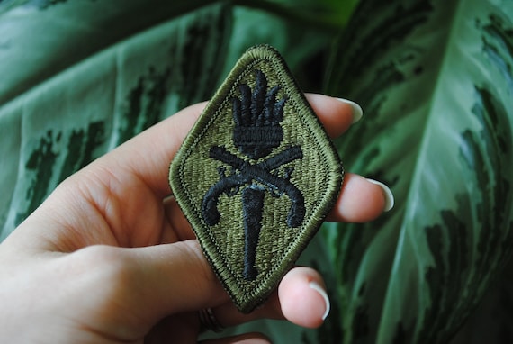 Vintage US Army Military Police School Patch - Unit P… - Gem