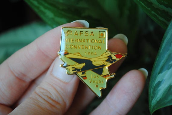 1994 AFSA International Convention Enamel Pin - Air F… - Gem