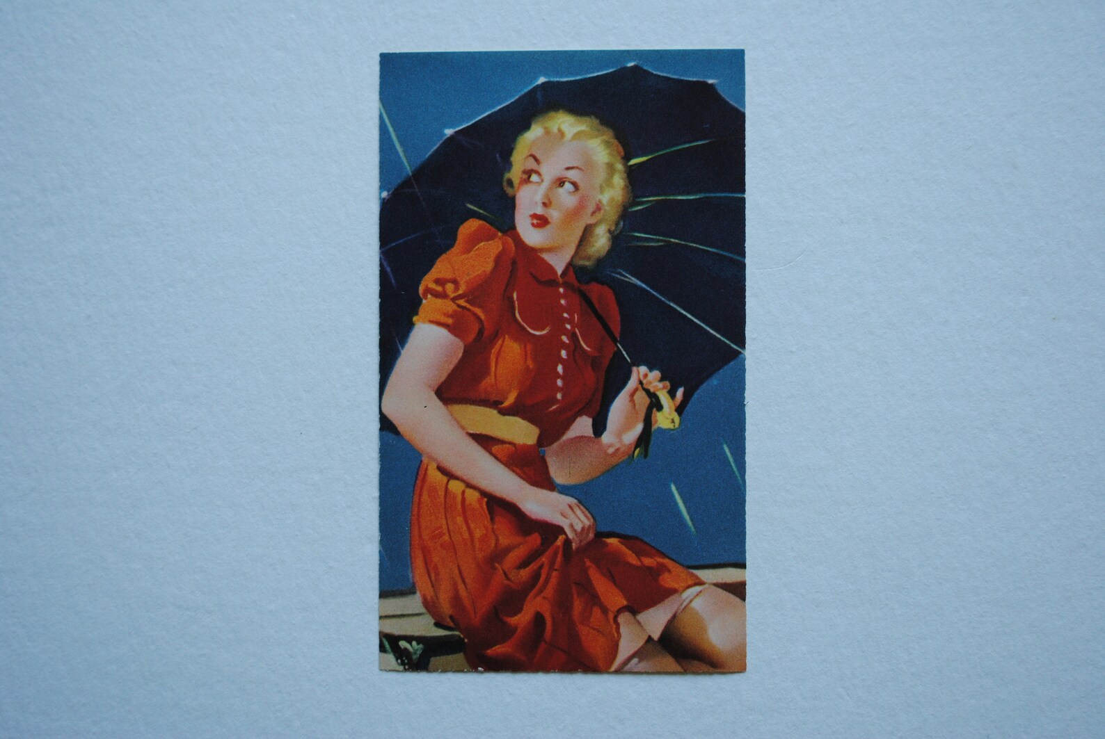 Vintage Disturbing Elements Pin up Art - Gil Elvgren - Original ...