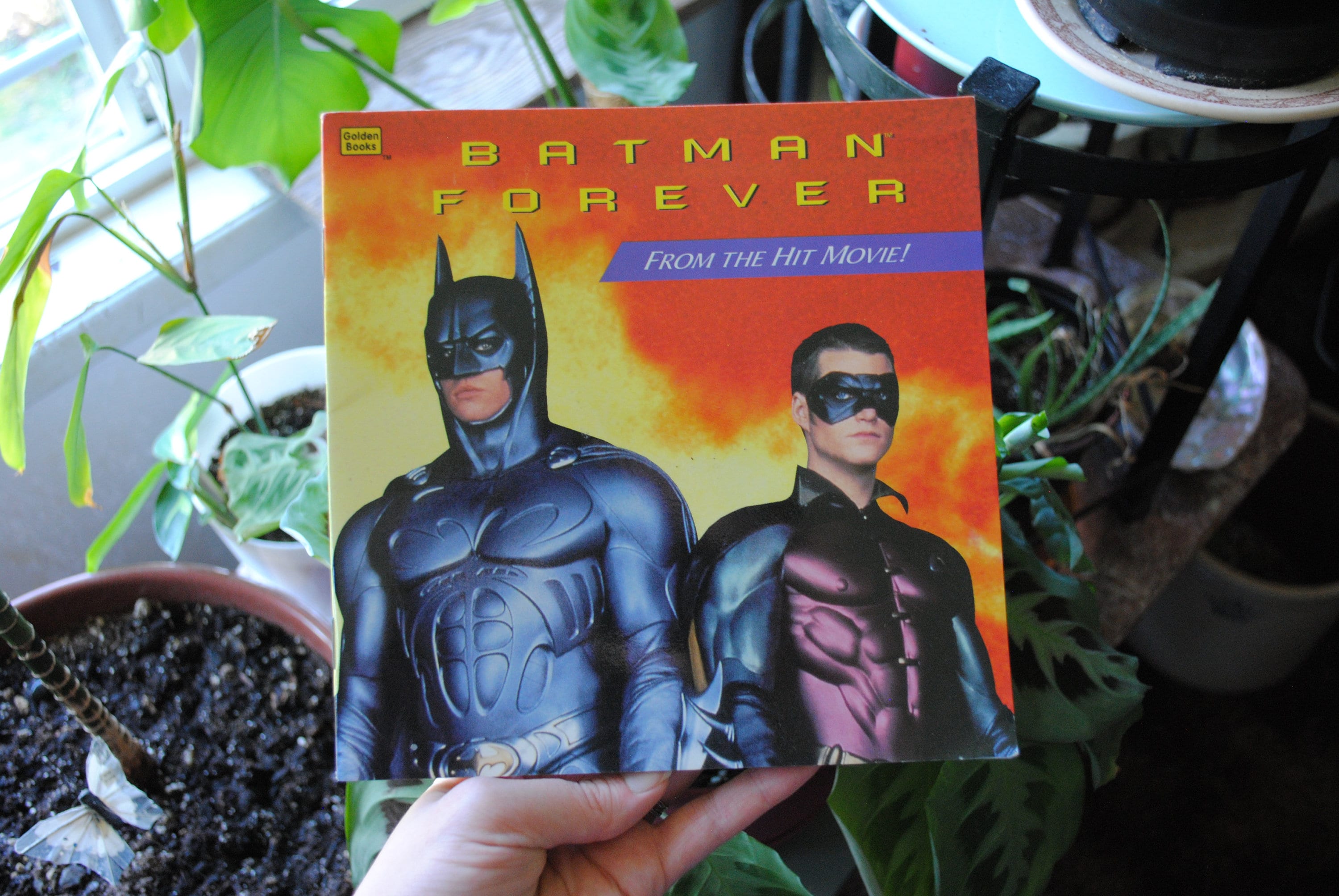 1995 Batman Forever - From the Hit Movie - Golden Books - Look-look ...