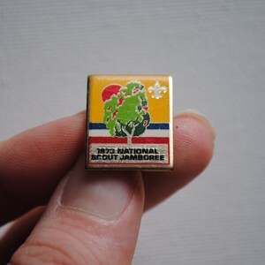 1973 National Boy Scout Jamboree Pin - ID & PA - Vintage Lapel Pin ...
