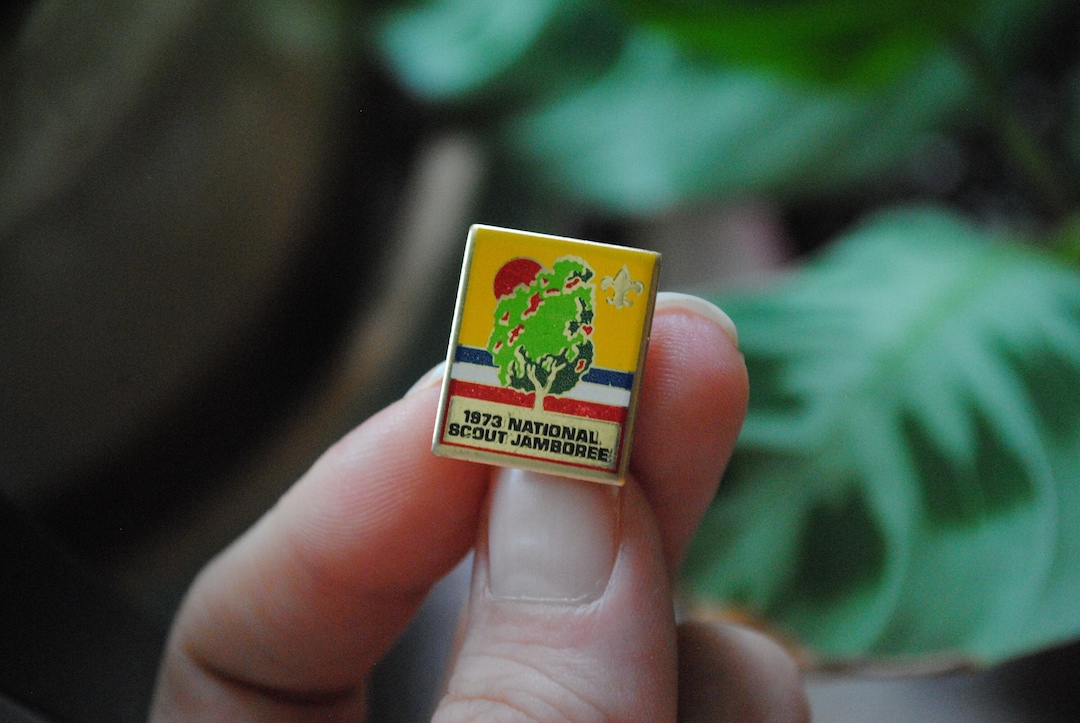 1973 National Boy Scout Jamboree Pin - ID & PA - Vintage Lapel Pin ...
