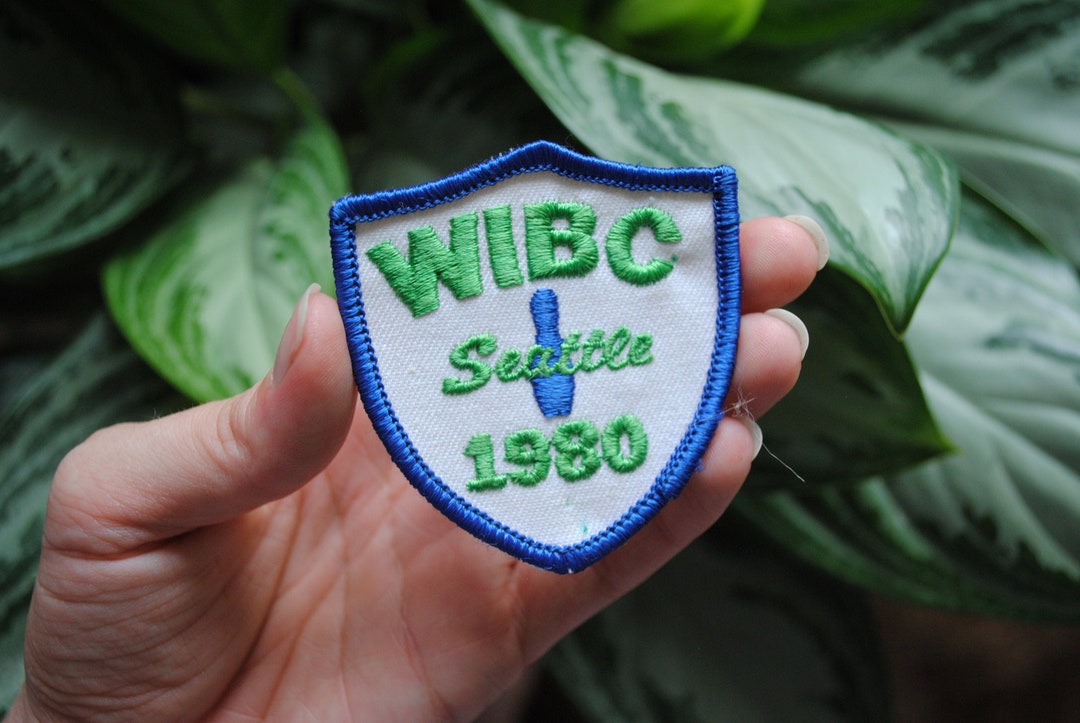 WIBC Vintage Bowling Patch Seattle 1980 - Women's International Bowling ...