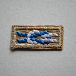 Vintage Boy Scouts Silver Beaver Award Patch Knot Award - Etsy