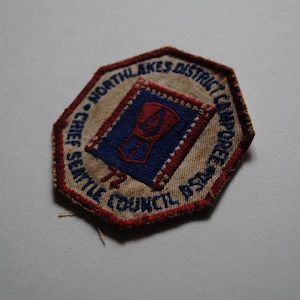 Vintage Chief Seattle Council BSA Patch - Northlakes District Camporee ...