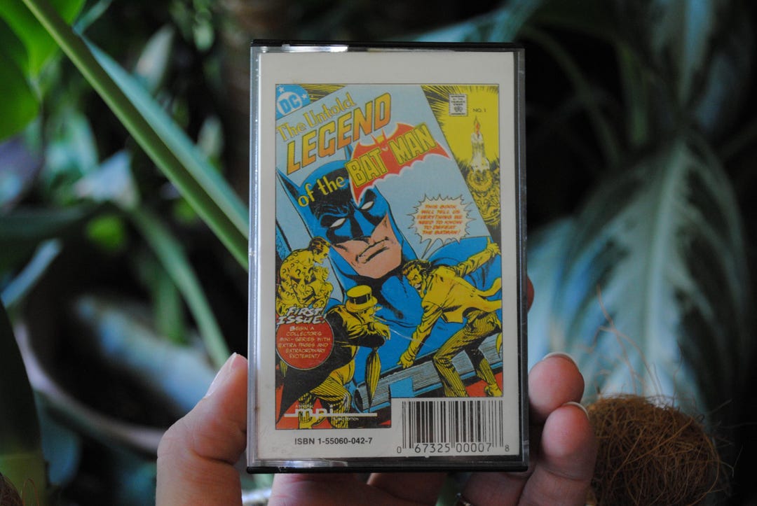 1989 DC the Untold Legend of the Batman Cassette Tape - Series #1 ...