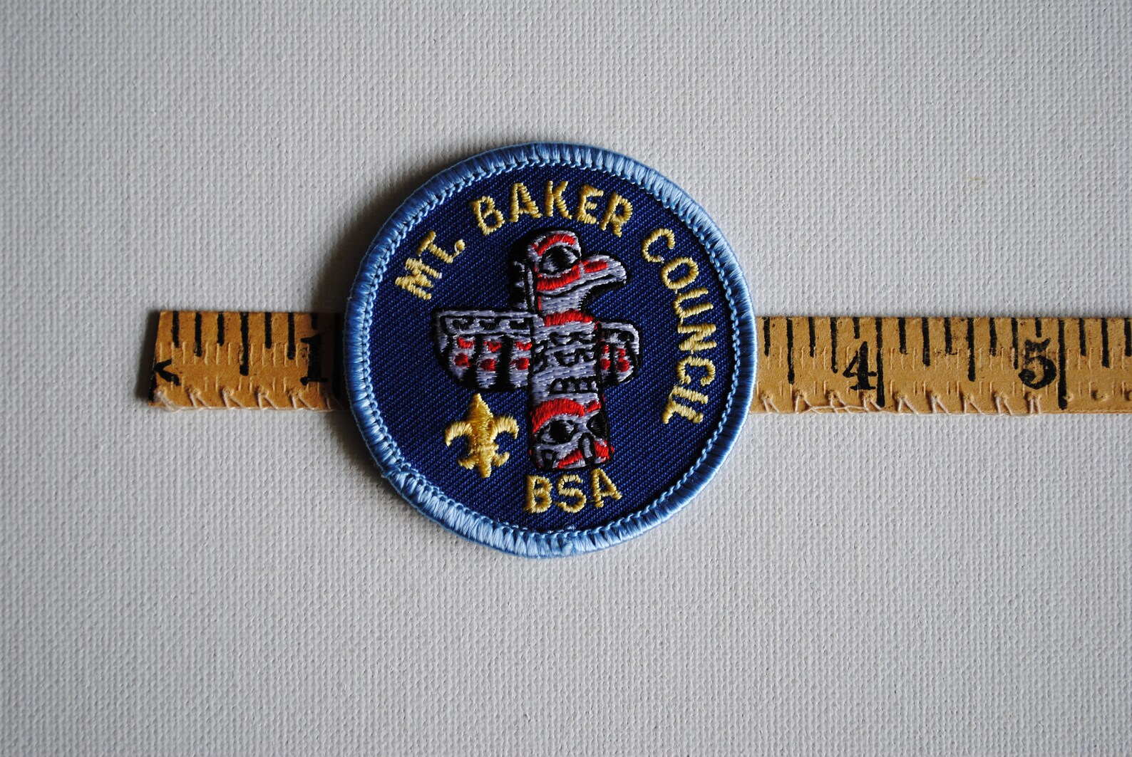 Vintage Mt. Baker Council - Boy Scouts of America Patch - Totem Pole ...