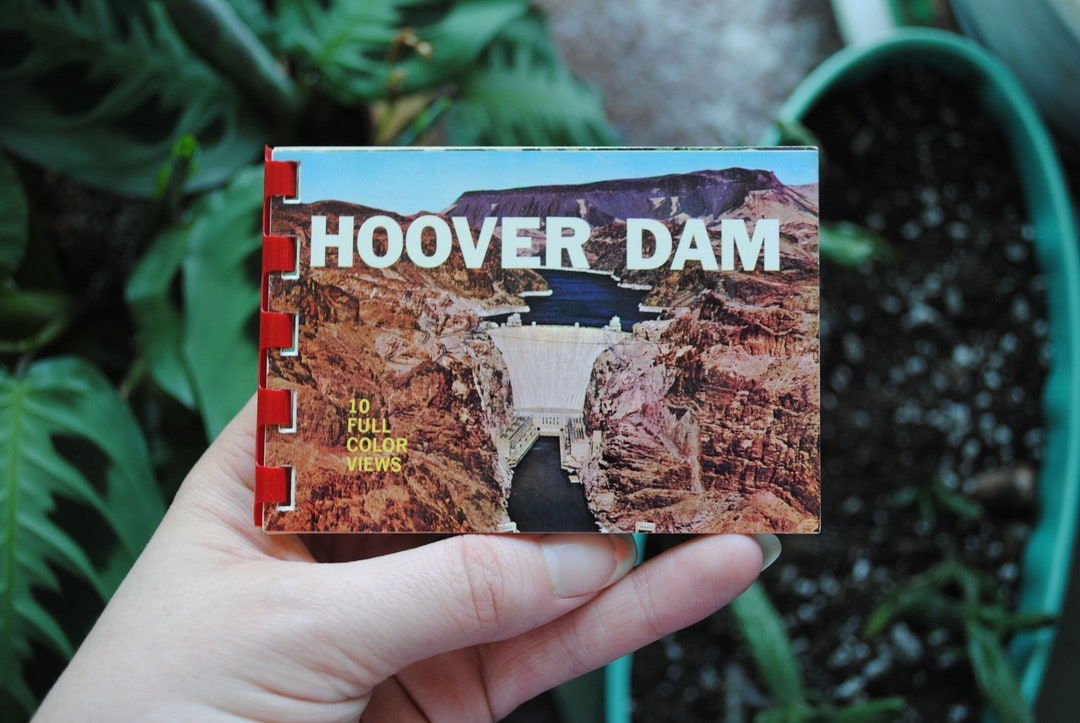 Vintage Hoover Dam Album Prints Booklet - Mike Roberts Color Production ...