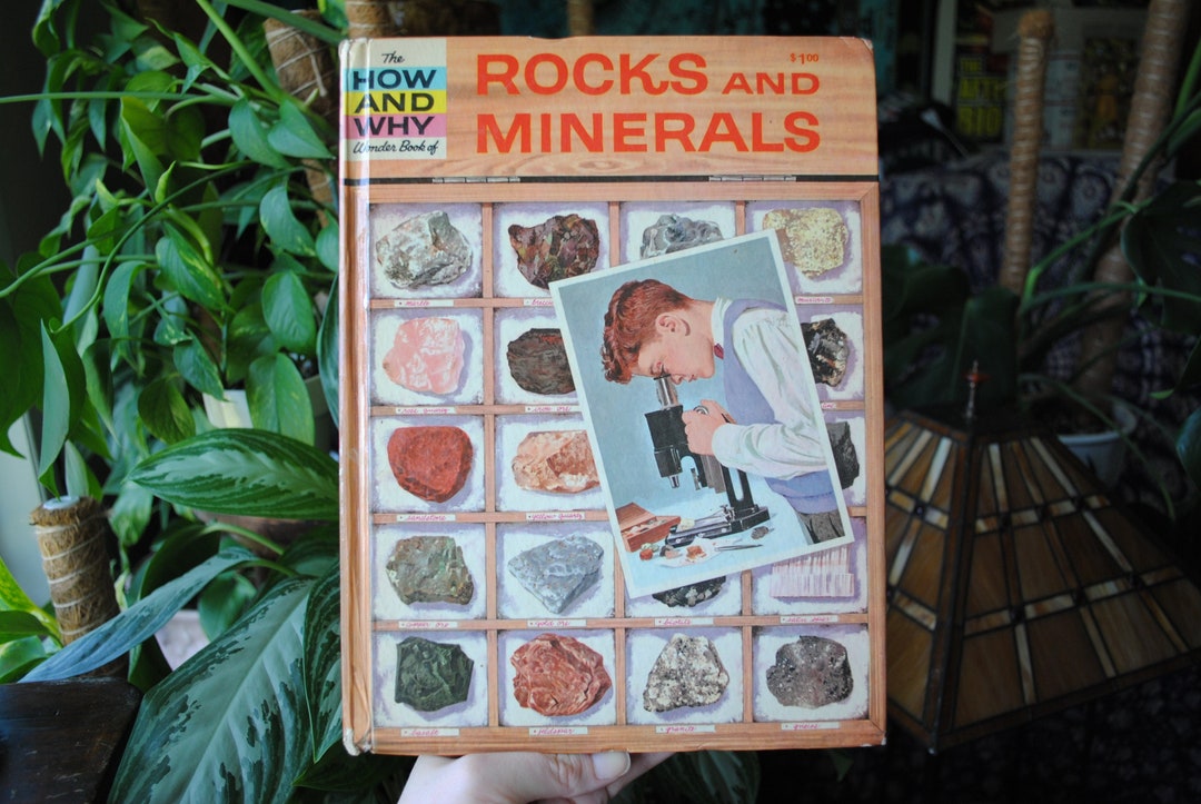 1960 the How and Why Wonder Book of Rocks and Minerals - Hardcover ...