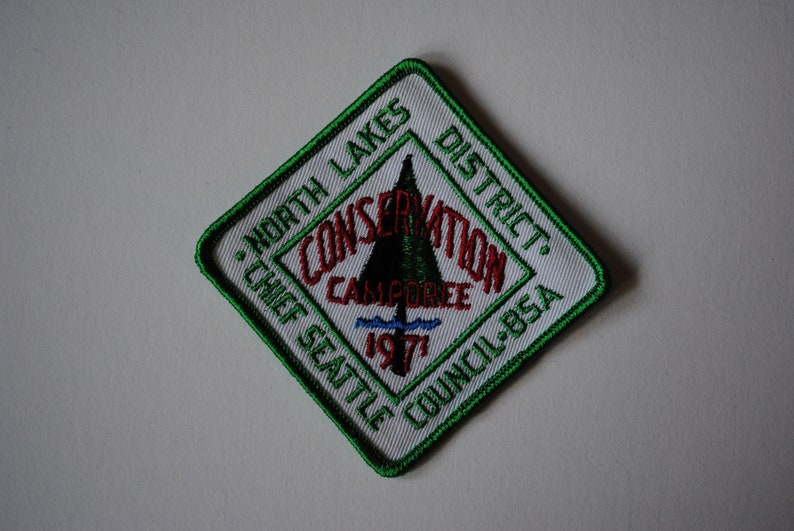 Vintage Chief Seattle Council BSA Patch Northlakes District - Etsy