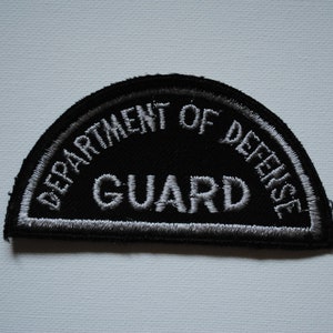 Vintage US Department of Defense Guard Police Patch Law Enforcement ...