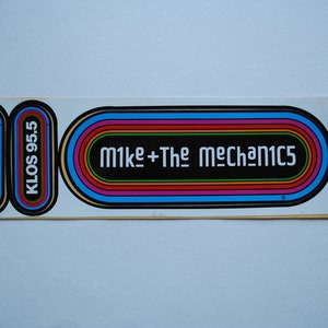 Vintage Mike + the Mechanics KLOS 95.5 Radio Concert Bumper Sticker ...