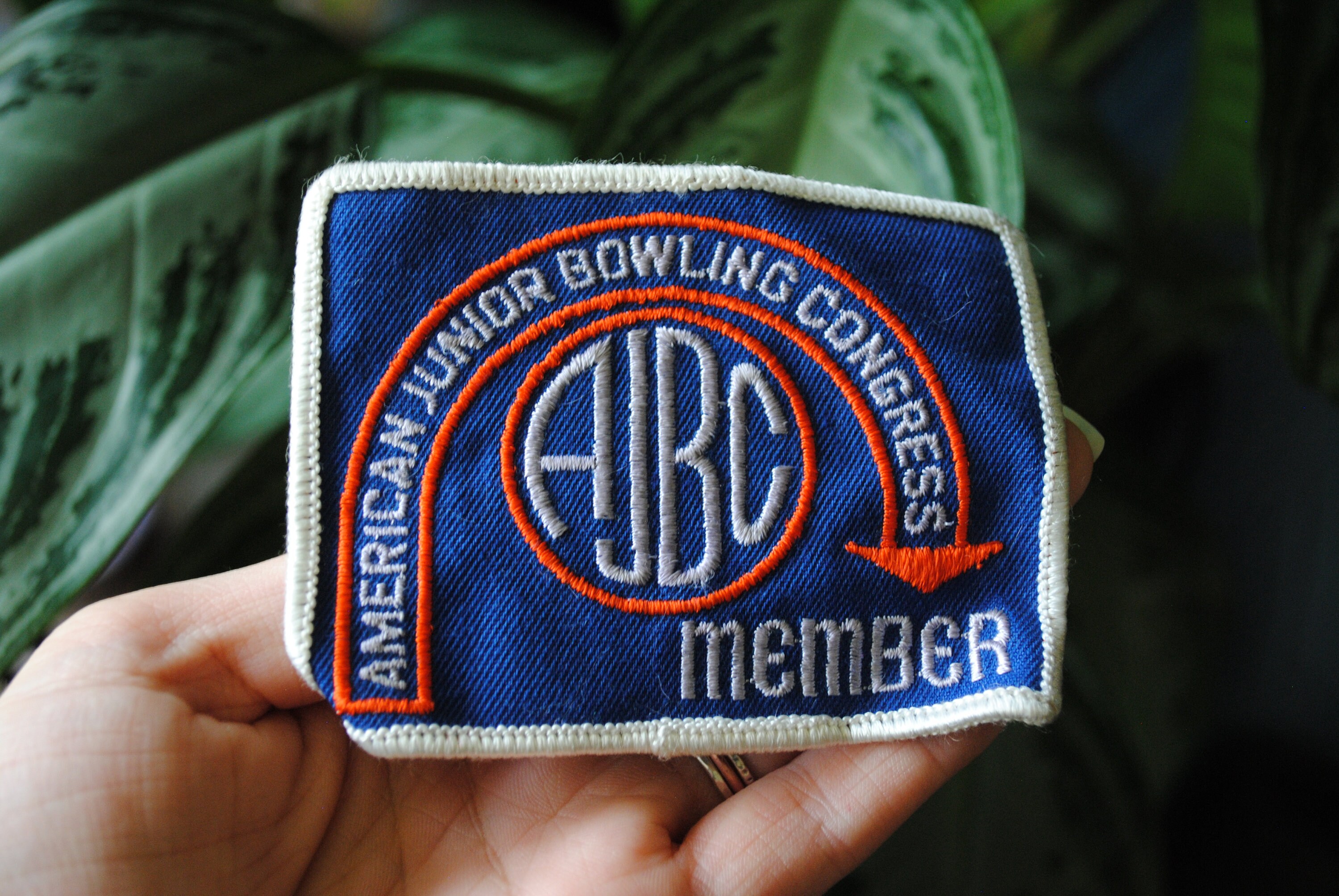 Vintage AJBC Member Patch - American Junior Bowling Congress - Vintage ...