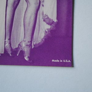 Vintage Pin up Mutoscope Arcade Card - Burlesque Style Outfit ...