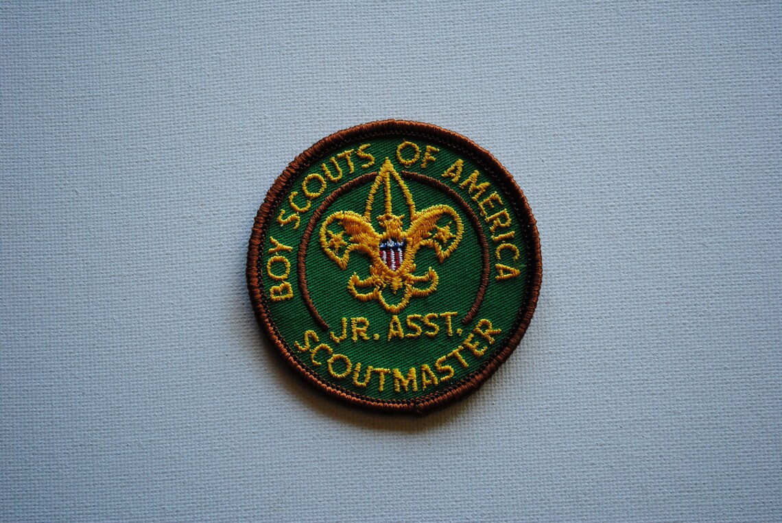 Vintage Junior Assistant Scoutmaster Patch - Boy Scouts of America ...