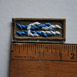 Vintage Boy Scouts Silver Beaver Award Patch - Knot Award - Fabric ...