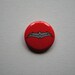 Vintage Wonder Woman Logo Button DC Comics Red and Silver Pin Back WW ...