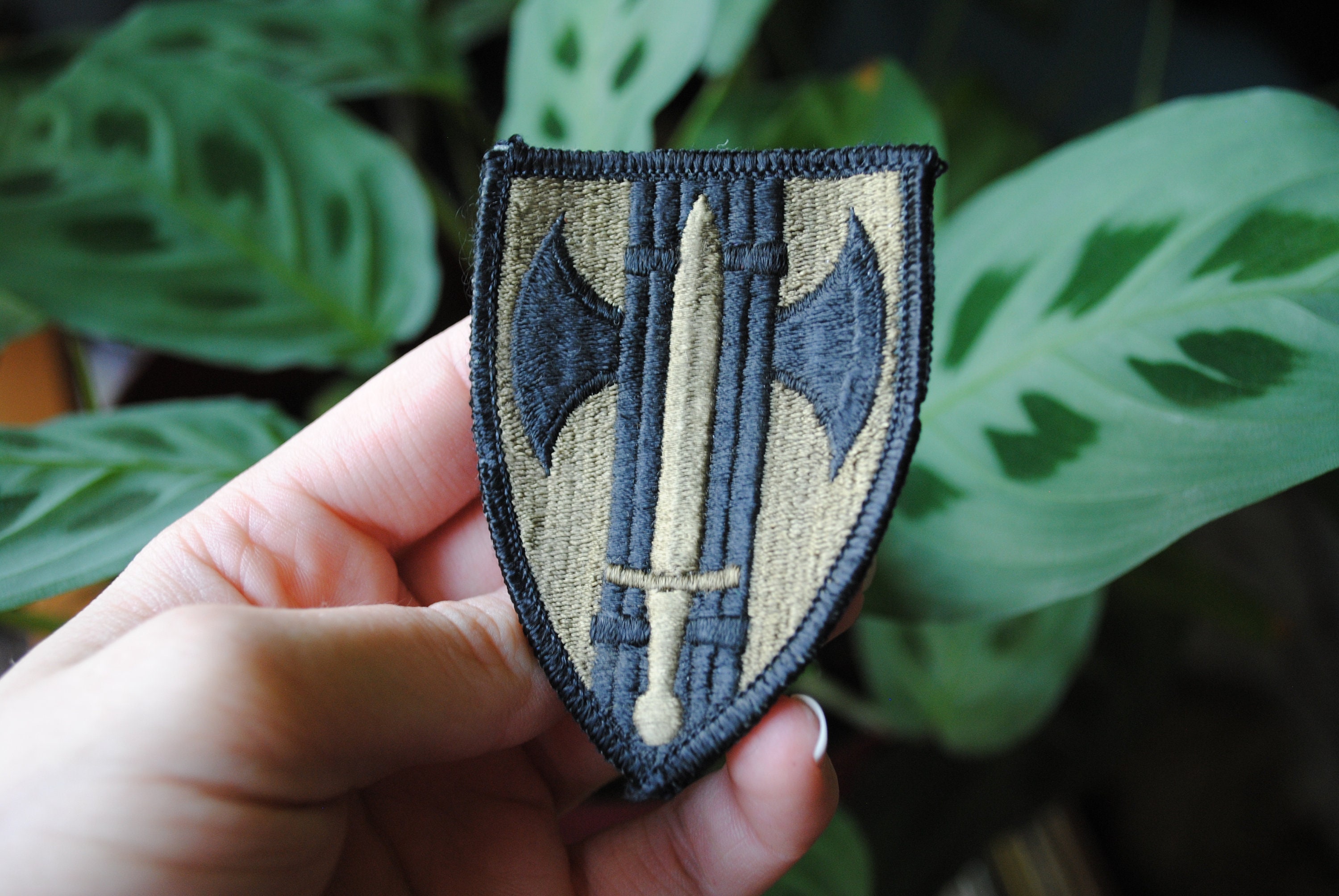 Vintage US Army 18th Military Police Brigade Unit Patch - Subdued ...