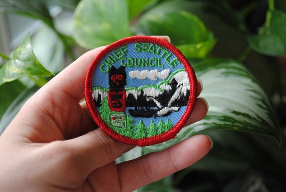 Vintage Chief Seattle Council Boy Scouts of America Patch | Etsy