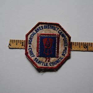 Vintage Chief Seattle Council BSA Patch - Northlakes District Camporee ...
