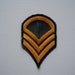 Vintage US Army Staff Sergeant Rank Patch - SSG - Green and Yellow ...