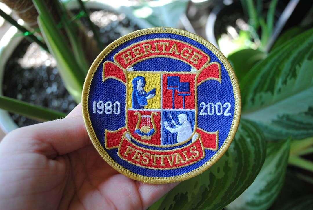 Original Heritage Festivals Patch - 1980 - 2002 - Worldstrides - Choir ...