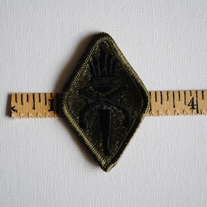 Vintage US Army Military Police School Patch - Unit Patch - Subdued ...