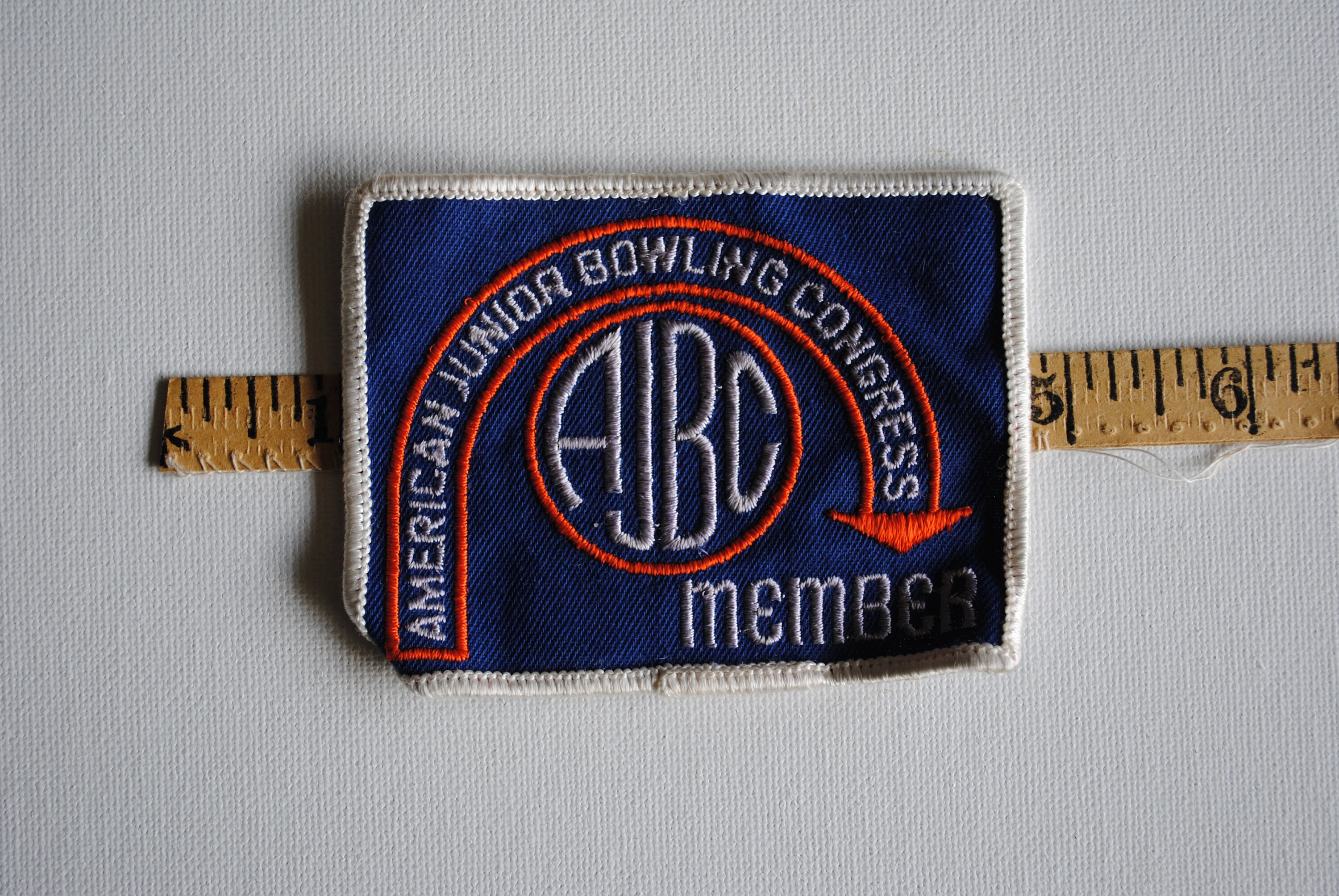 Vintage AJBC Member Patch - American Junior Bowling Congress - Vintage ...