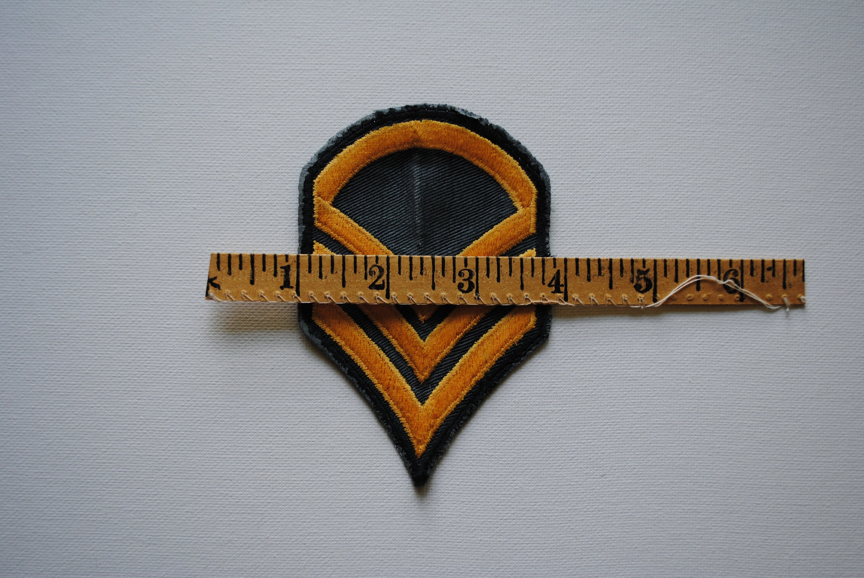 Vintage US Army Staff Sergeant Rank Patch - SSG - Green and Yellow ...