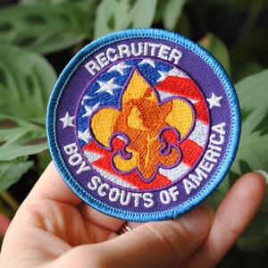 Vintage Recruiter Patch - Boy Scouts of America - BSA Patch - 1990's - Etsy