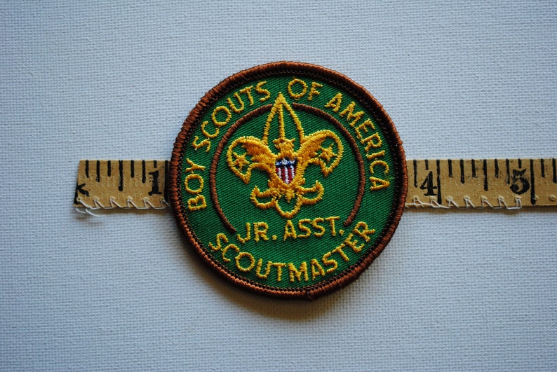 Vintage Junior Assistant Scoutmaster Patch - Boy Scouts of America ...