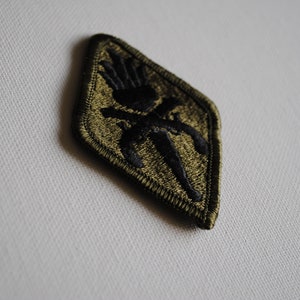 Vintage US Army Military Police School Patch - Unit Patch - Subdued ...