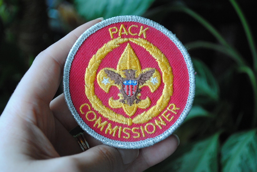 Vintage Pack Commissioner Patch - Boy Scouts of America - BSA Patch ...