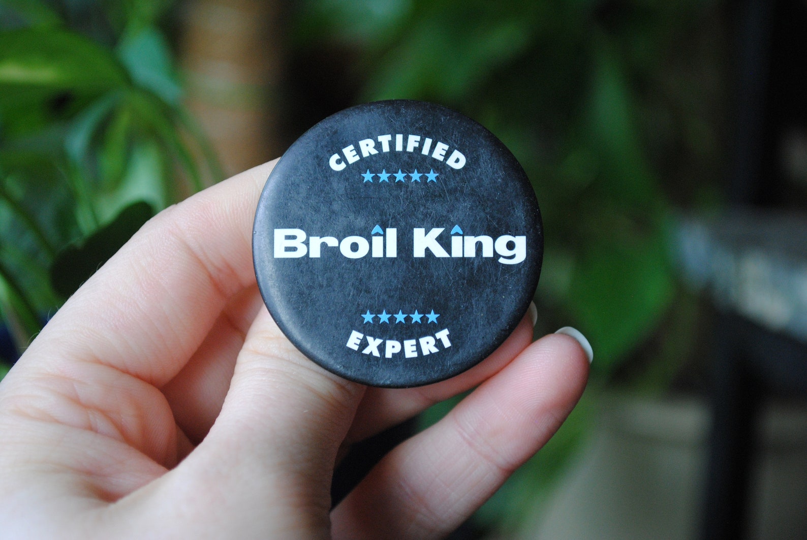 Vintage Broil King Pin Back Button - Certified Expert - BBQ Grill Sales ...