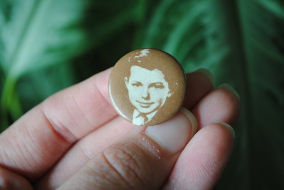 1960's Jerry Mathers Pin Back Button - Leave It To Be… - Gem