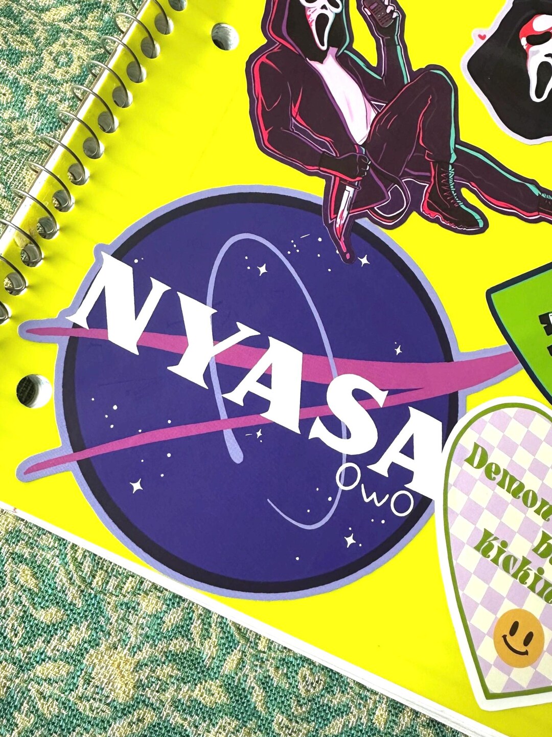 Nyasa! NASA Sticker Funny Owo Furry Vinyl Sticker - Etsy