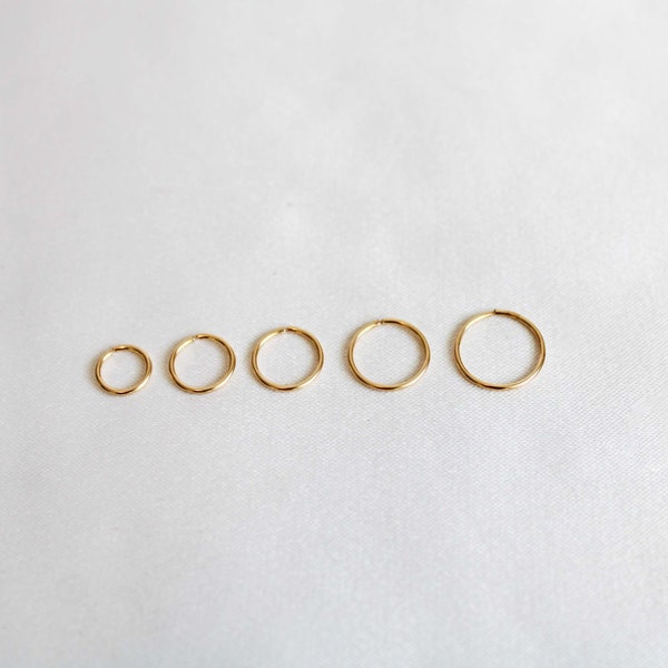 Endless Hoop Earring - Etsy