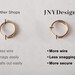 14k Gold Filled Double Pierced Ears Double Hoop Earrings | Earrings for ...