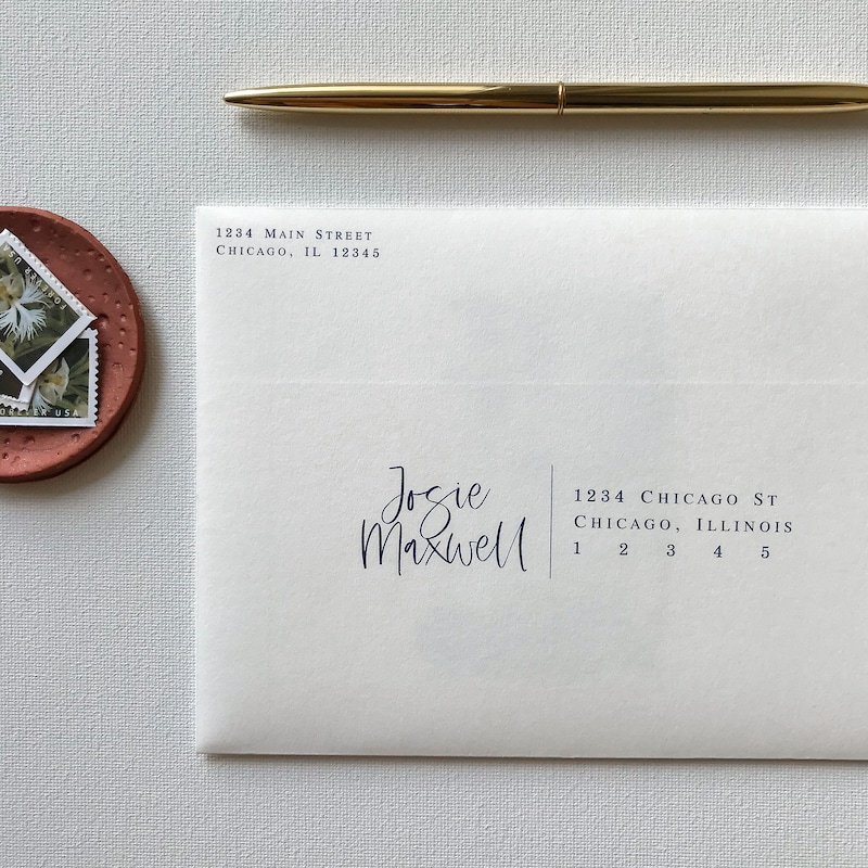 Envelope Addressing - Etsy