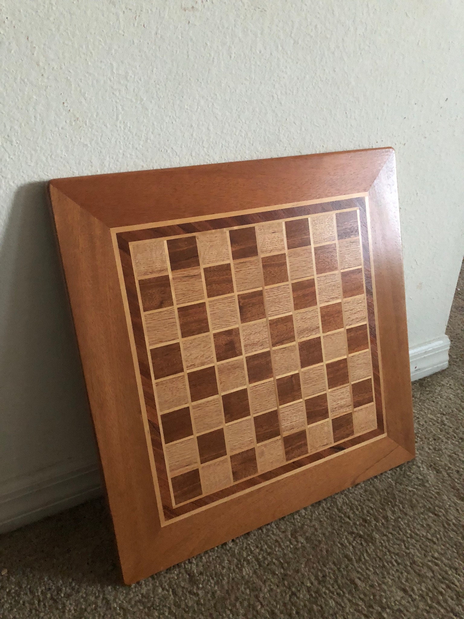Handmade Chess/checker Board - Etsy