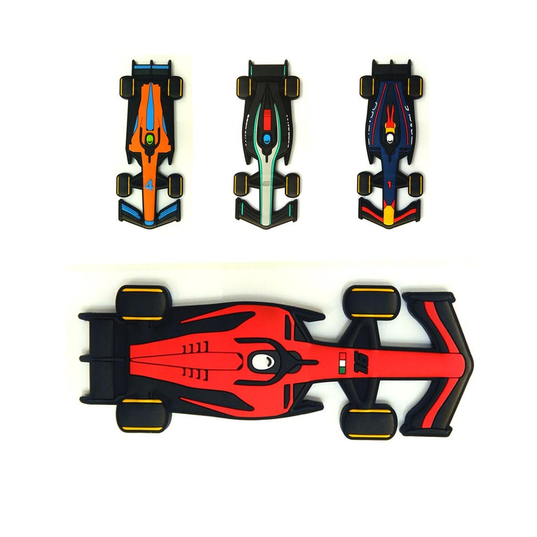 F1 Formula 1 Racing Car Fridge Magnet Mclaren, Ferrari, Red Bull ...