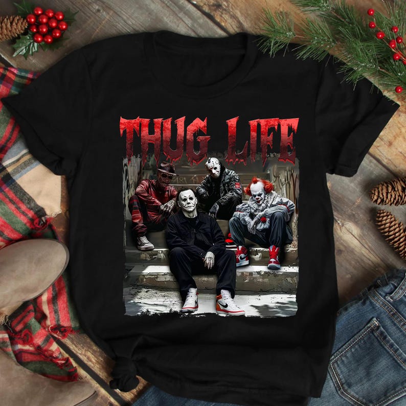 Thug Life Horror Movie PNG, Scary Halloween PNG, Horror Movies Png ...