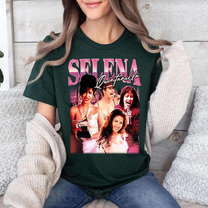 Retro Selena Quintanilla Png-selena Quintanilla Tshirt,selena ...