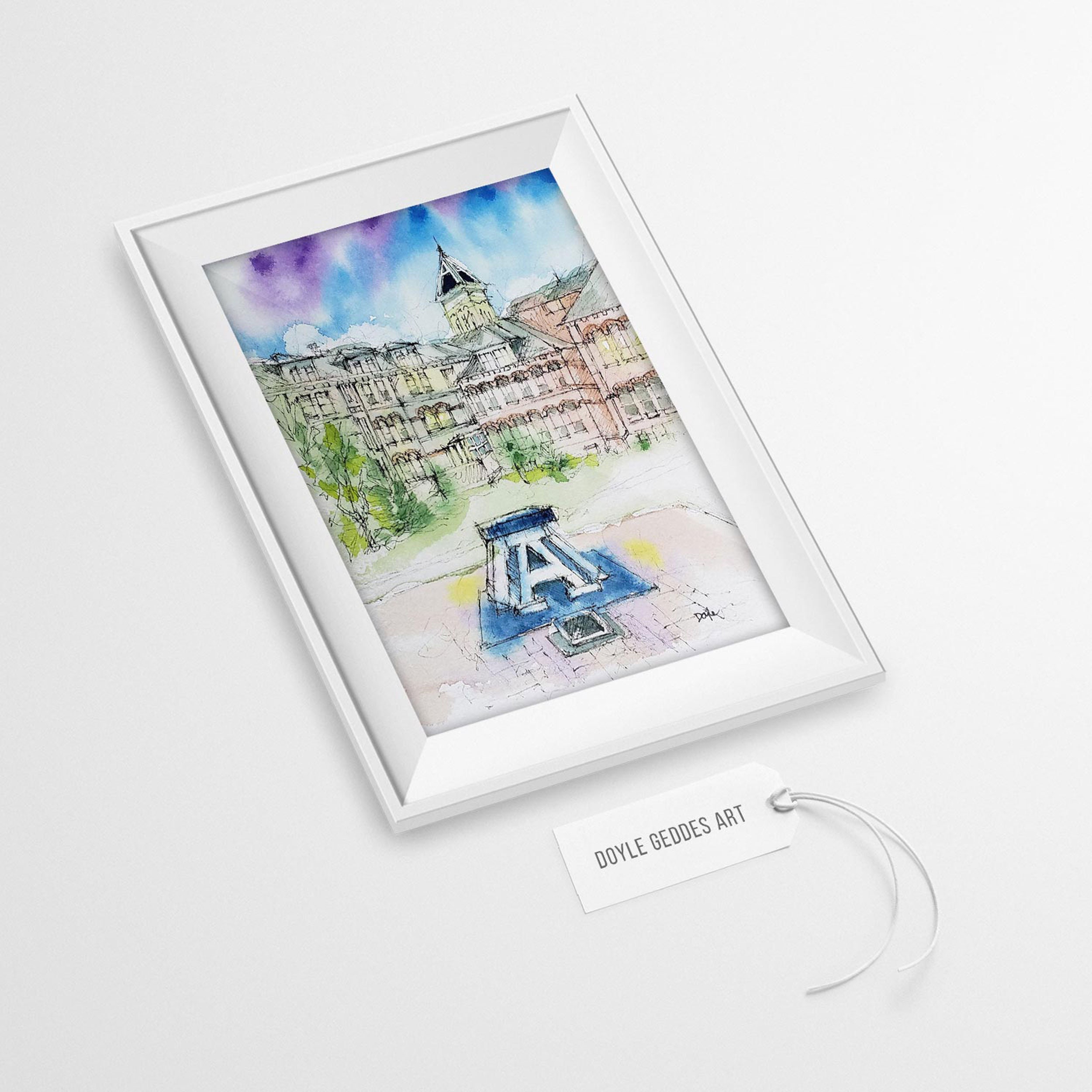 Utah State University Wall Art USU Art Prints USU Old Main | Etsy