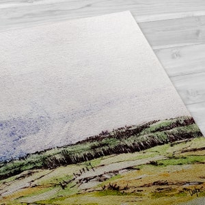 The Ghost Tree at Old Macdonald Watercolor Art Print, Bandon Dunes Golf ...