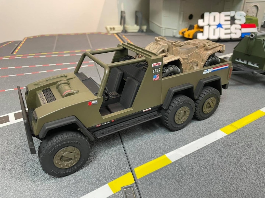 GI Joe Vamp Scout 6x6 - Custom Vehicle STL Digital Download - Etsy