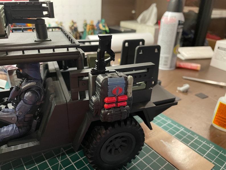 GI Joe Cobra Stinger "mule" Gun Truck - STL Digital Download - Etsy