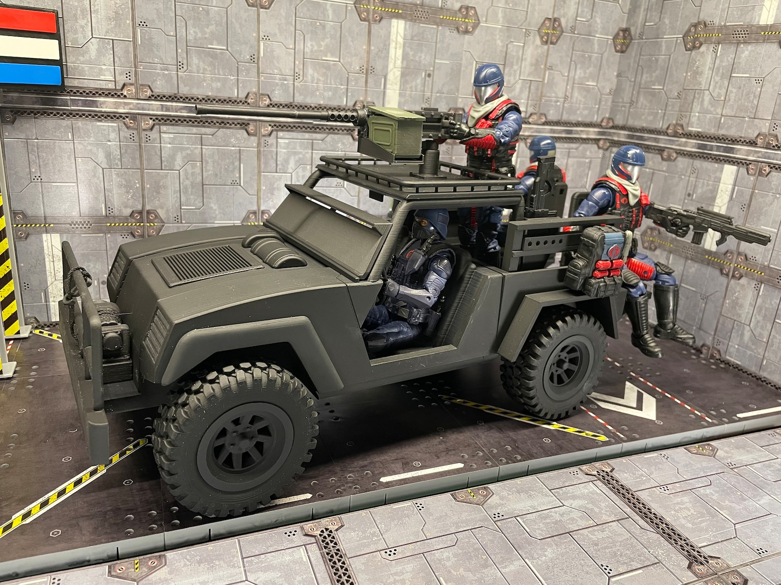 GI Joe Cobra Stinger "mule" Gun Truck - STL Digital Download - Etsy