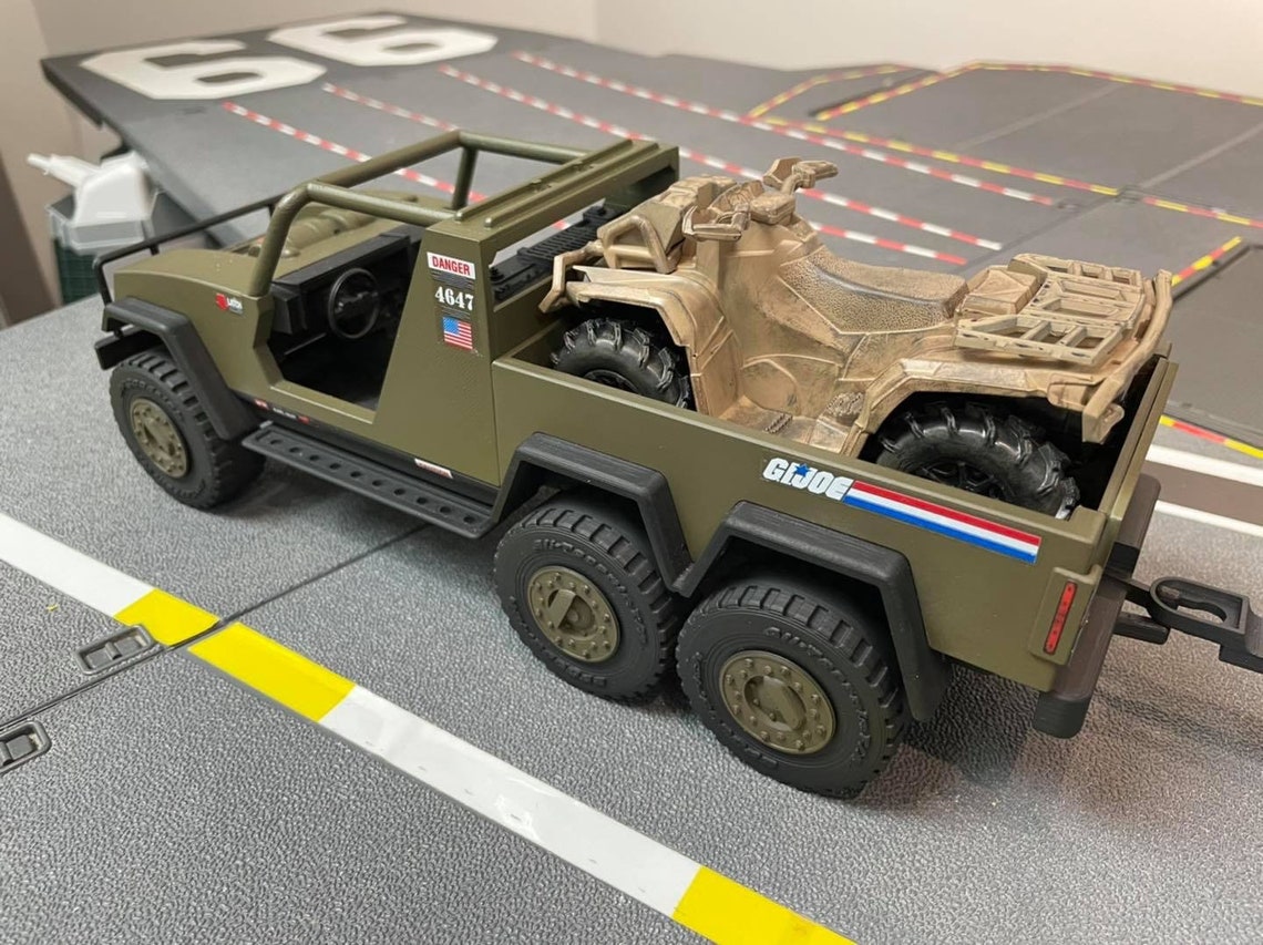 GI Joe Vamp Scout 6x6 Custom Vehicle STL Digital Download - Etsy