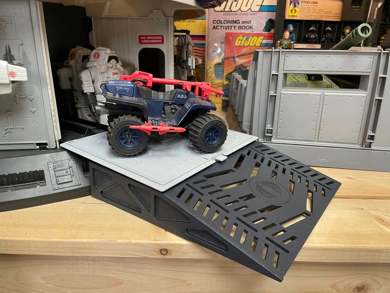 GI Joe Cobra Terror Drome Ramp - STL Digital Download - Etsy